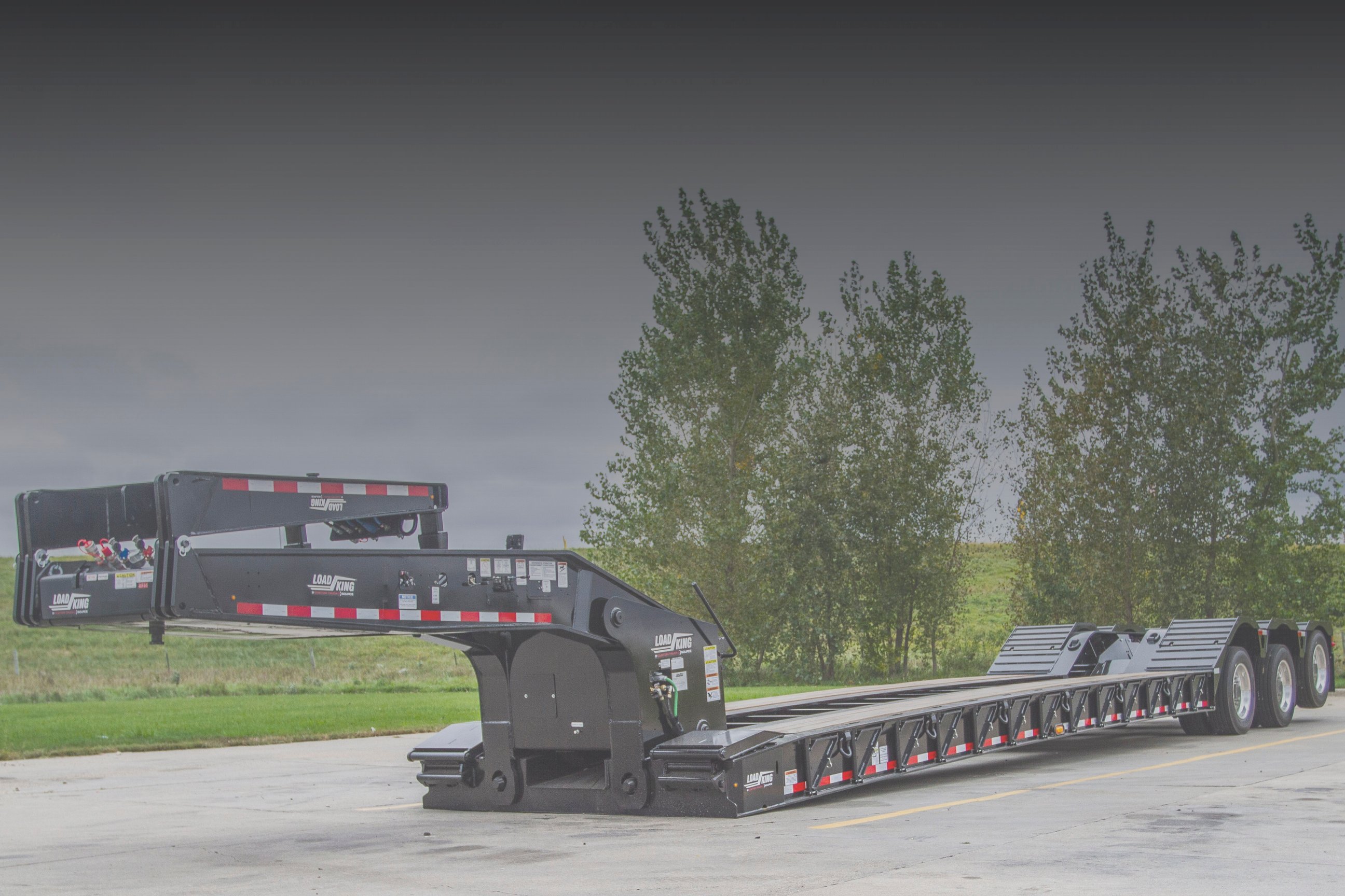 Load King's 60-Ton Lowboy